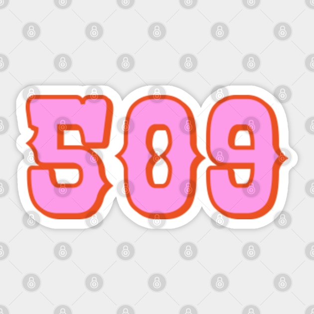509 Area Code 509 Area Code Sticker TeePublic 509-area-code-509-area-code-sticker-teepublic
